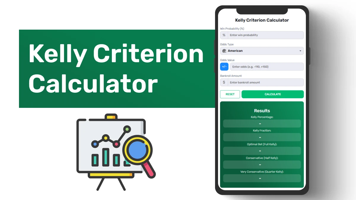 Kelly Criterion Calculator for Smart Bets